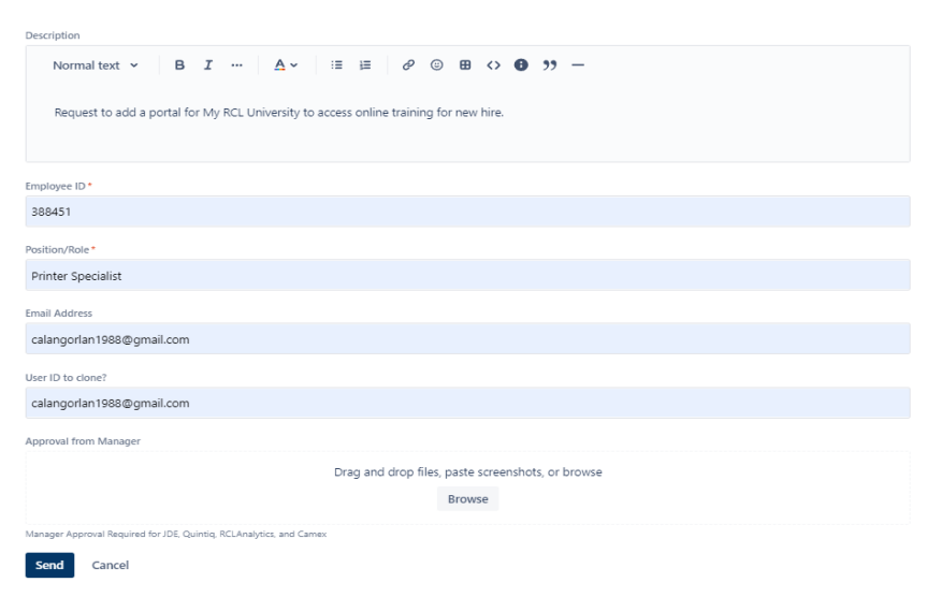 Requesting RCL University portal to be added to My RCL homepage – DG3 ...