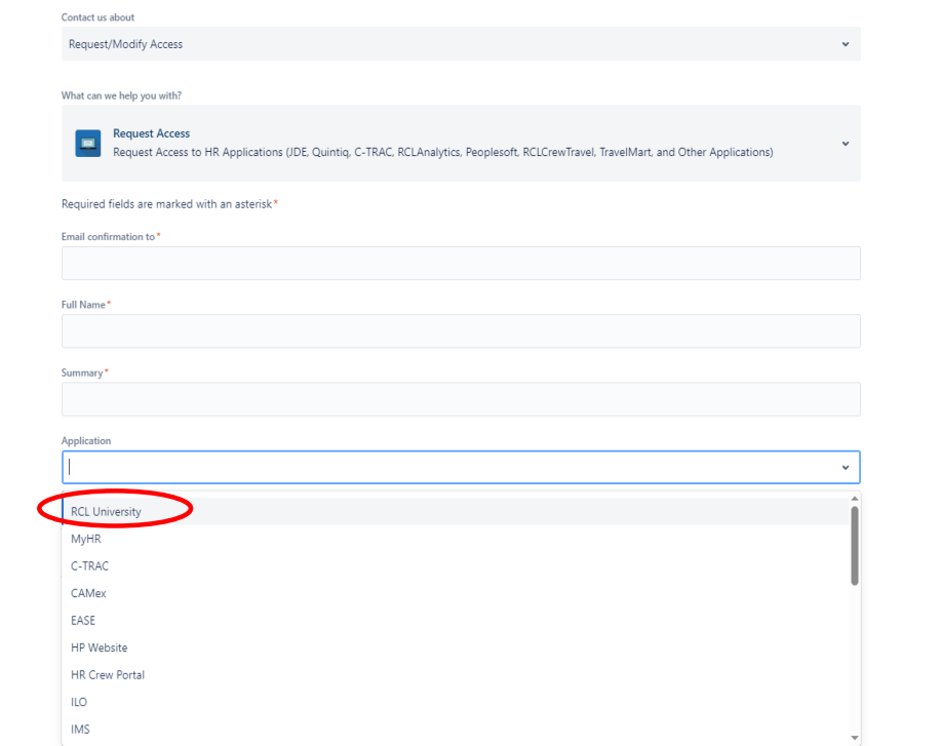 Requesting RCL University portal to be added to My RCL homepage – DG3 ...