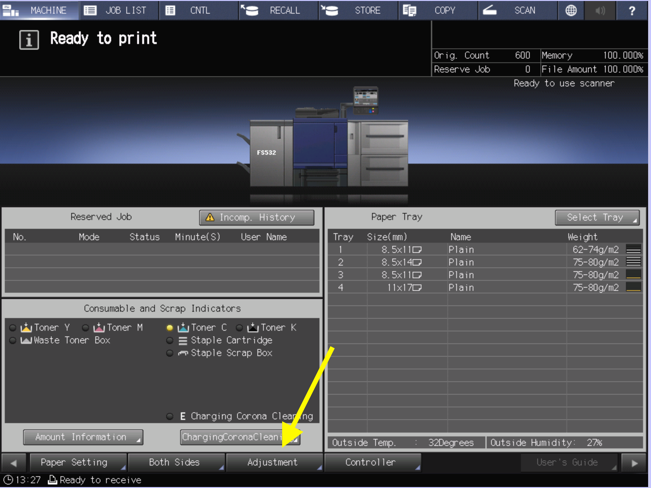 SOP - Calibration c3070, c3080, c4070 & c4080 with Print Controller – DG3 Printing Services