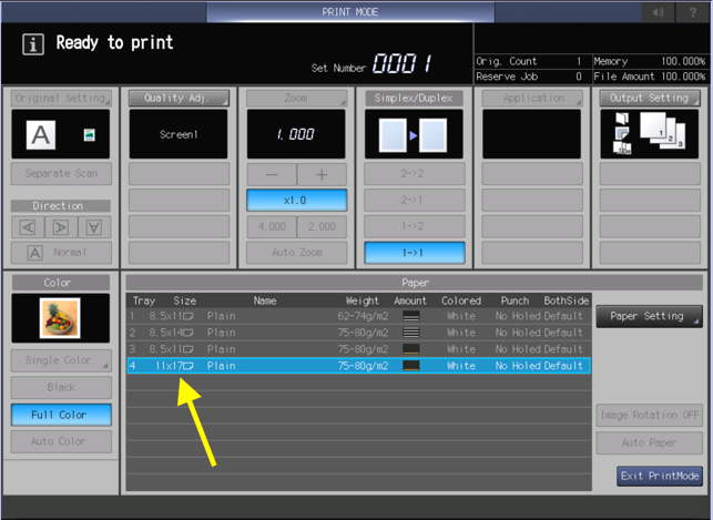 SOP - Calibration c3070, c3080, c4070 & c4080 with Print Controller – DG3 Printing Services