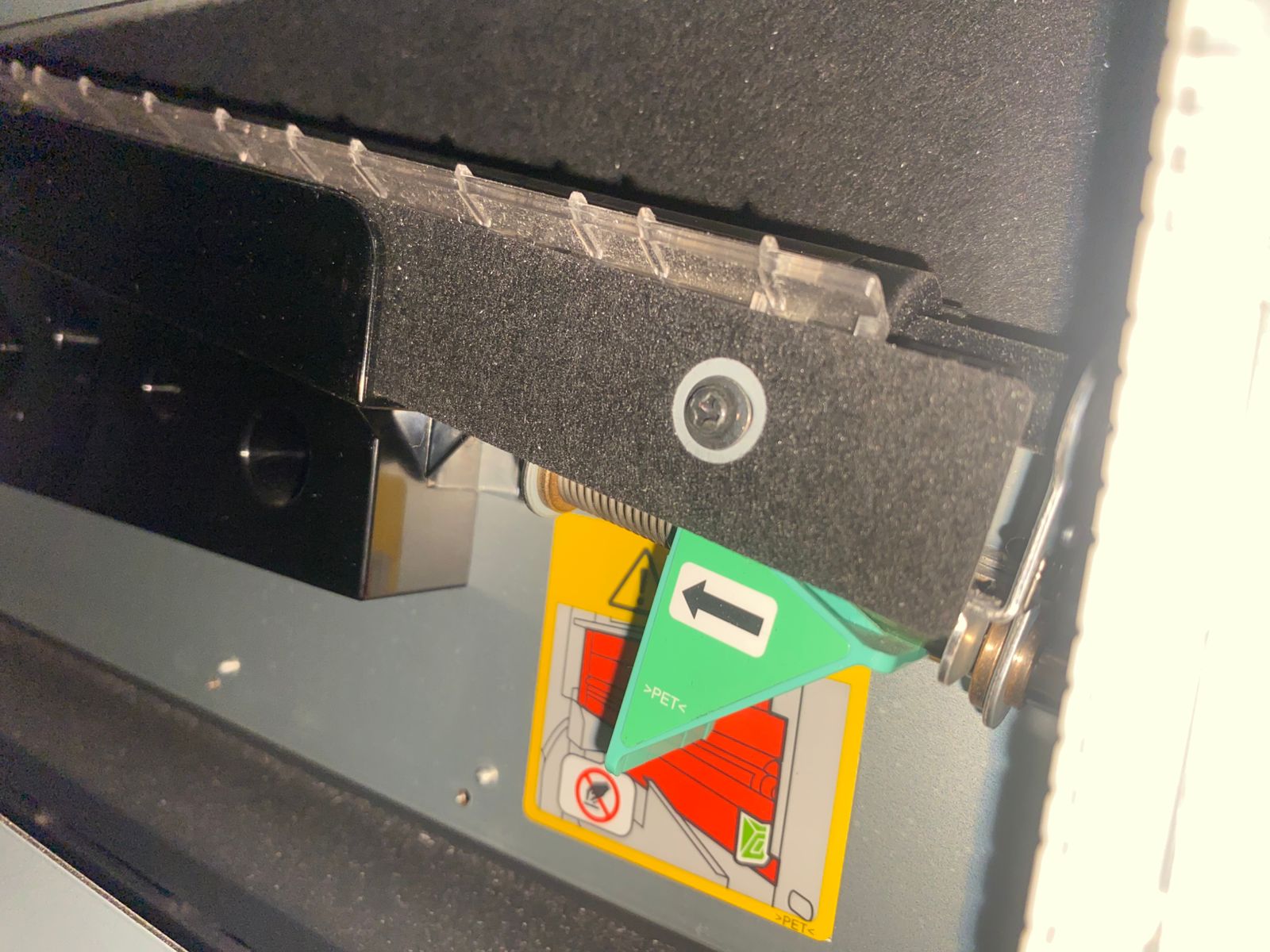 "Please set roller of charge control unit" message – DG3 Printing Services