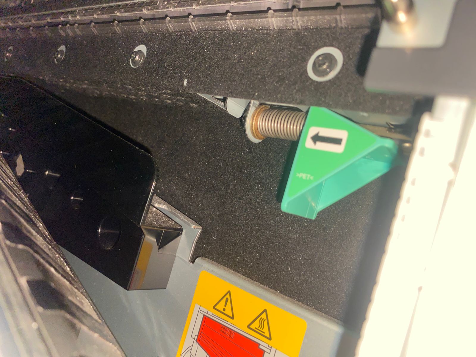 "Please set roller of charge control unit" message – DG3 Printing Services