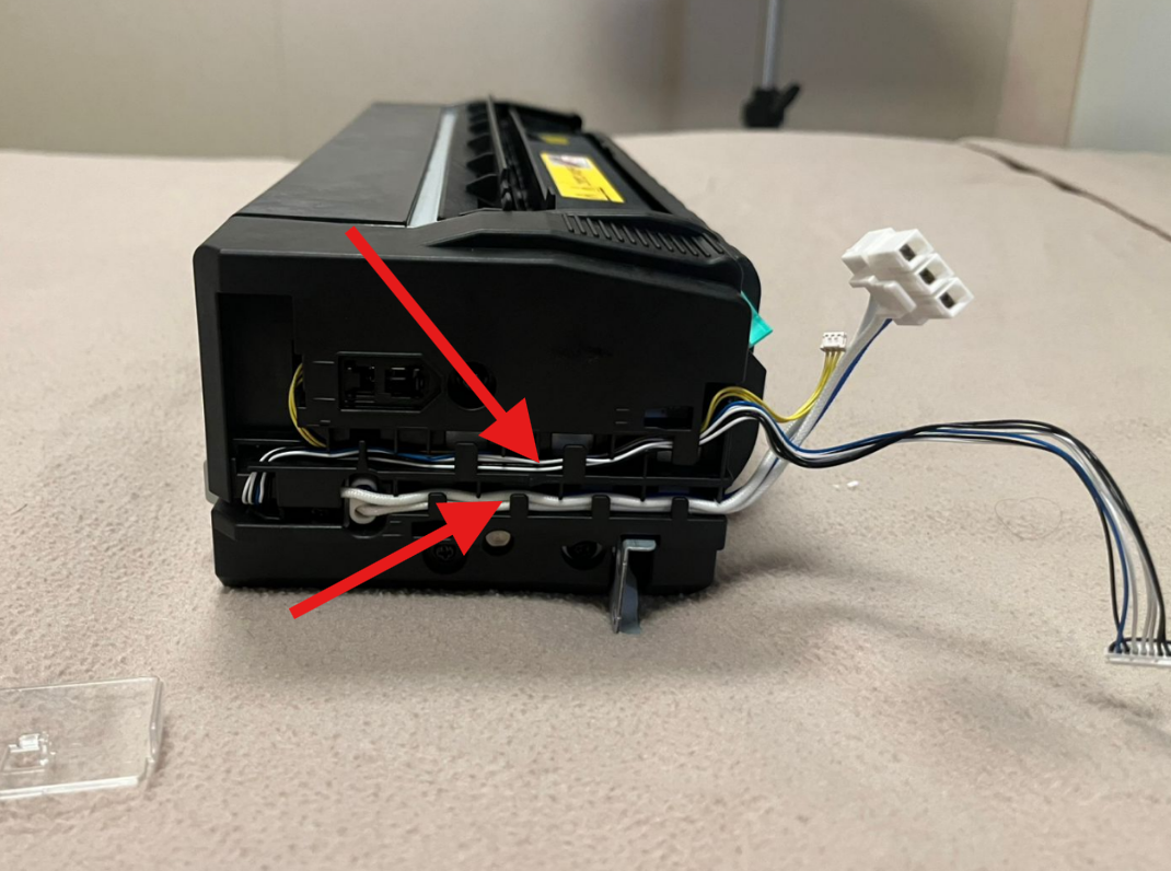 Fusing Unit - Left plastic cover swap – DG3 Printing Services