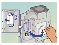Replacing the Toner Filter KM C4070/4080 – DG3 Printing Services