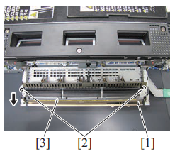 Replacing the Fusing Paper Exit Roller/Up KM C3070/C3080, KM C4070 ...